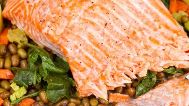Jamie Oliver Salmon and Lentils - British Recipes Hub